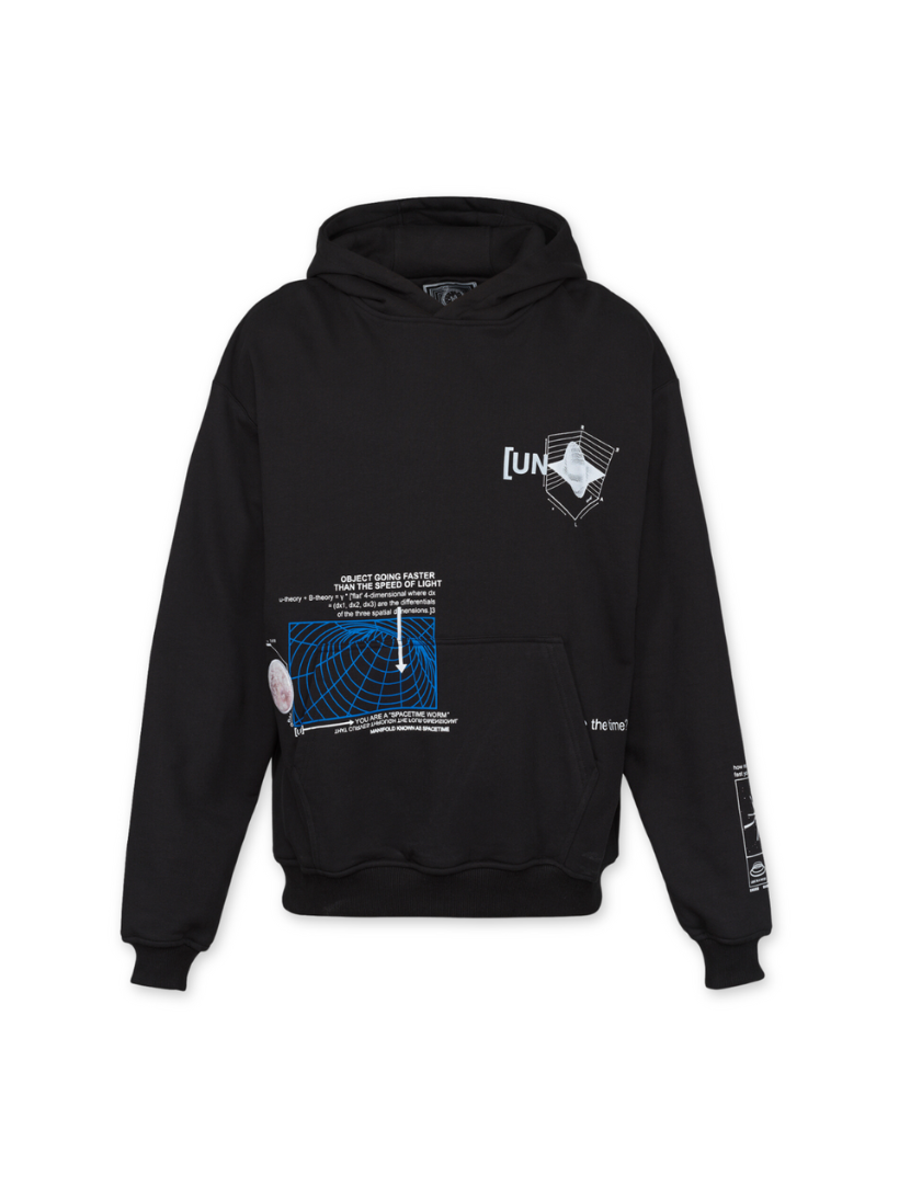 Wormhole Hoodie Black - UNREAL Season 8 – [UNREAL] Industries